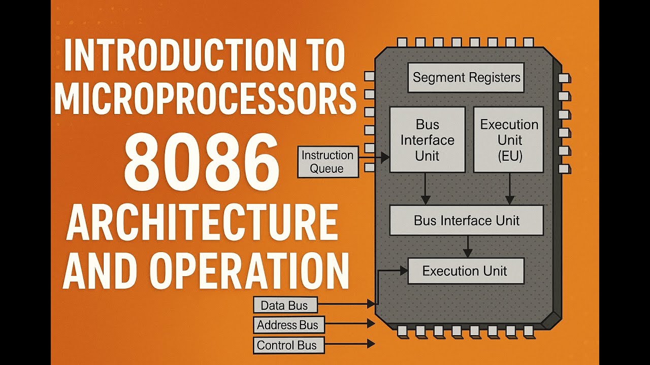 Introduction to Microprocessors 8086 Architecture and Operation - YouTube