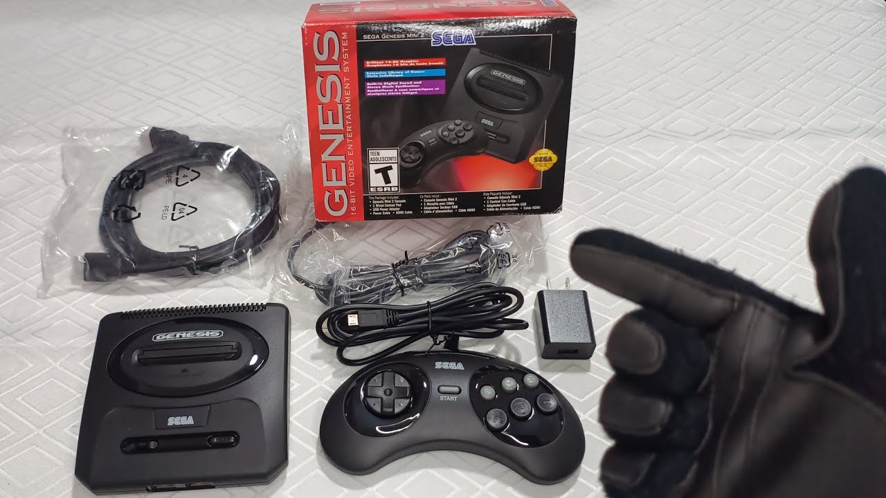 CONSOLE SEGA GENESIS MINI 2, UNBOXING - YouTube