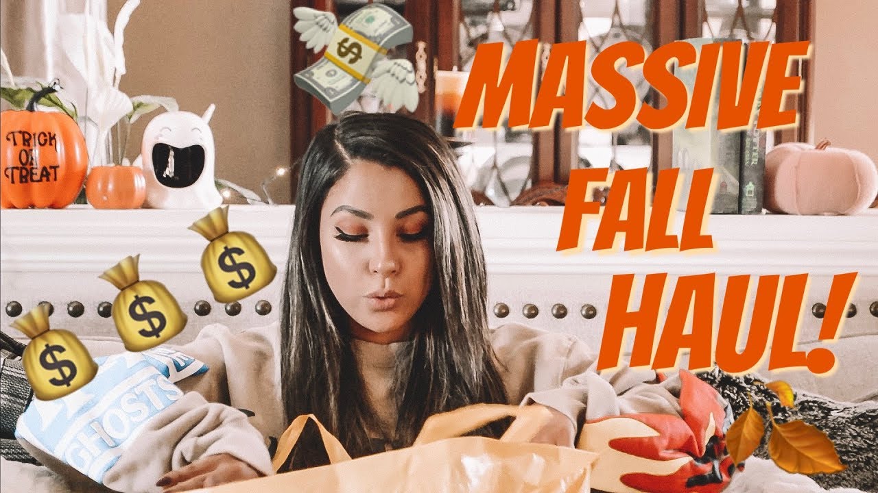 Huge Fall Clothing Haul! - YouTube
