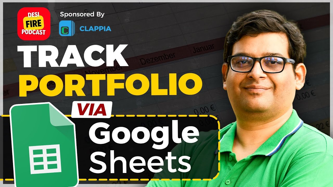 Use Google Sheets to track your Mutual Fund and Stock Portfolio - YouTube