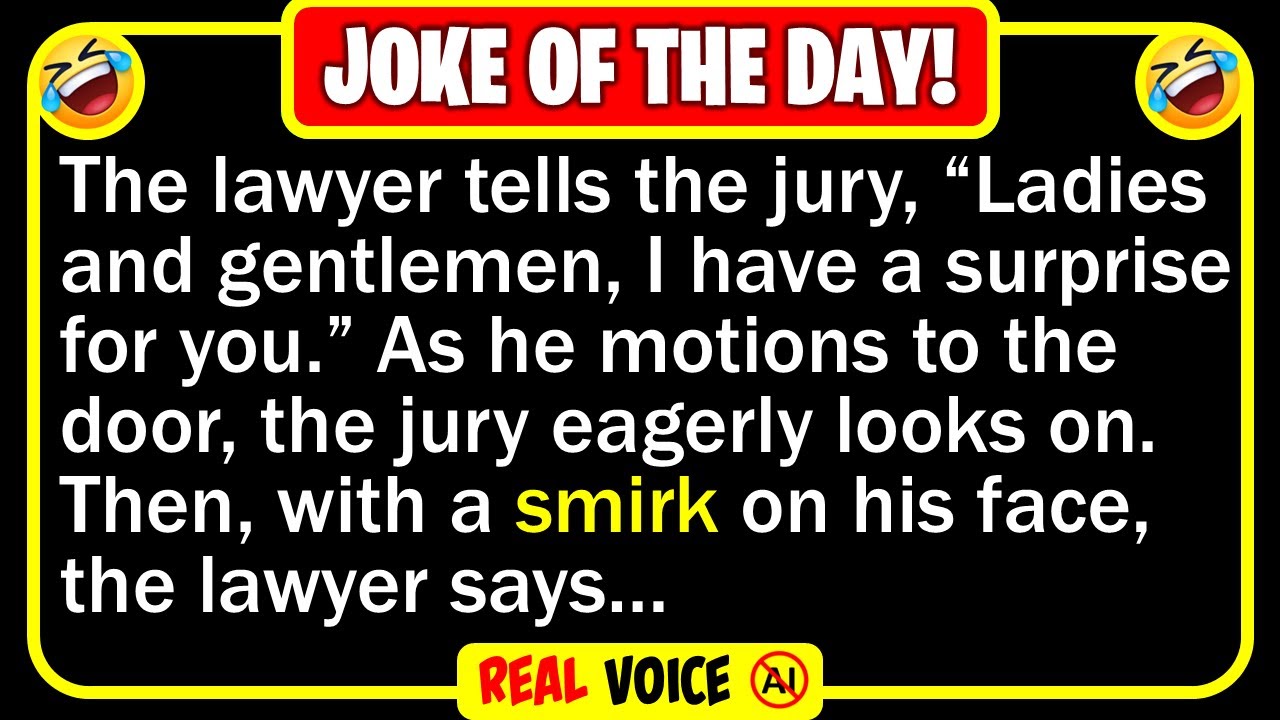 🤣 BEST JOKE OF THE DAY! - A defendant was on trial for... | Funny Daily ...
