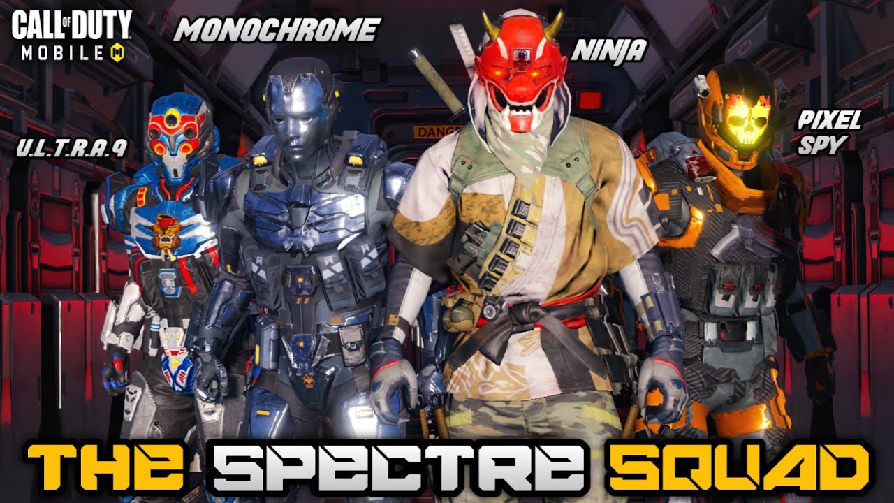 THE SPECTRE SQUAD Gameplay in COD Mobile Battleroyale! - YouTube