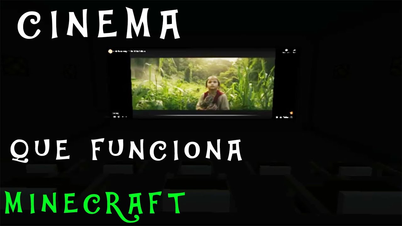 Como fazer um cinema no minecraft [Mod Web Display] - YouTube