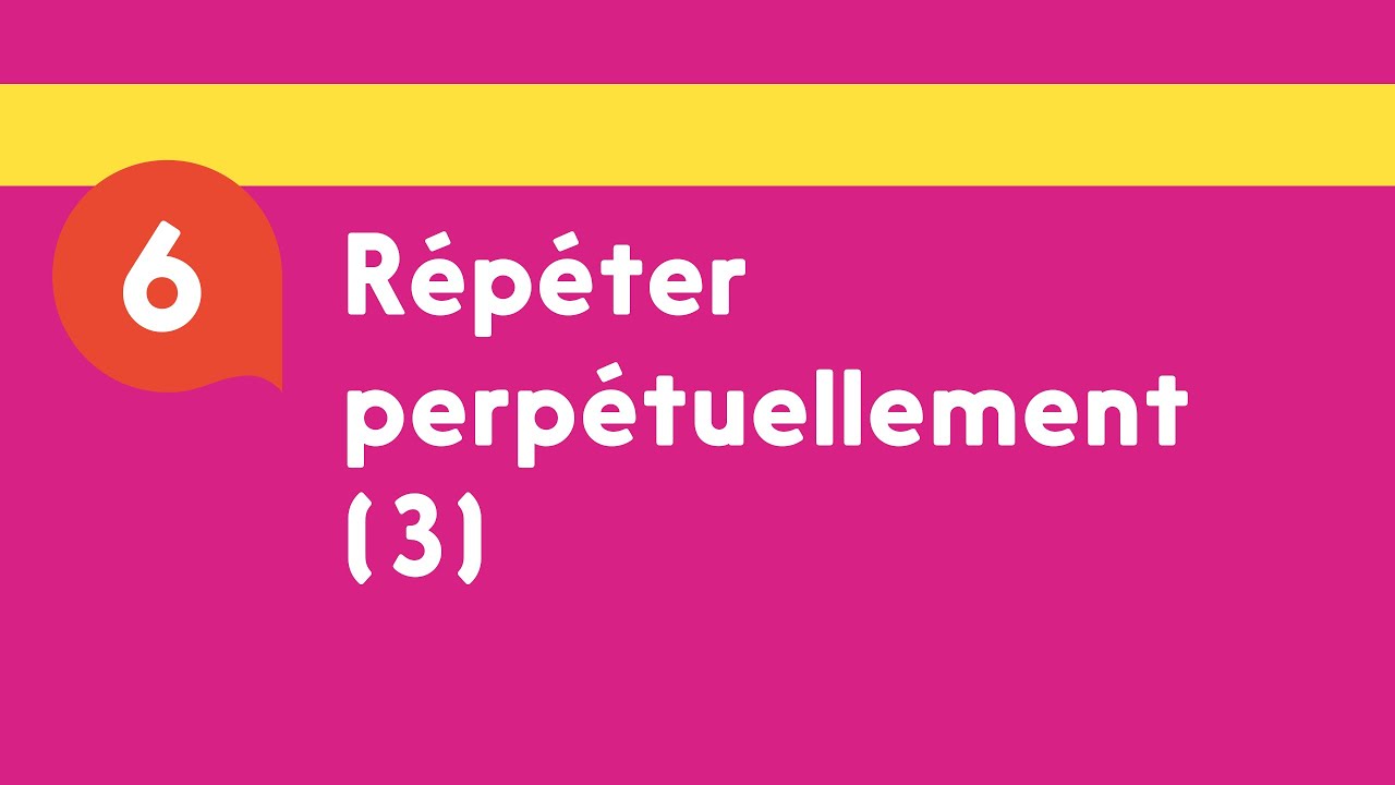 [Mission code CE2] Répéter perpétuellement (3) - YouTube