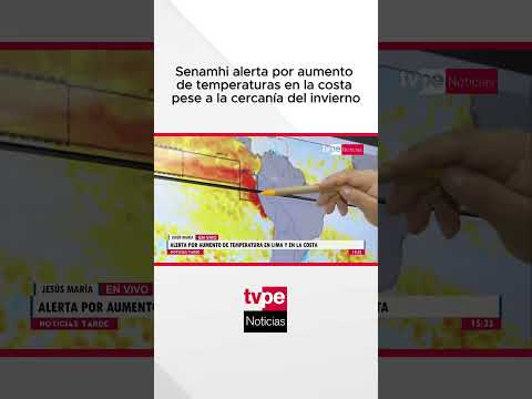 Video: Senamhi alerta por aumento de temperaturas en la costa pese a la ...
