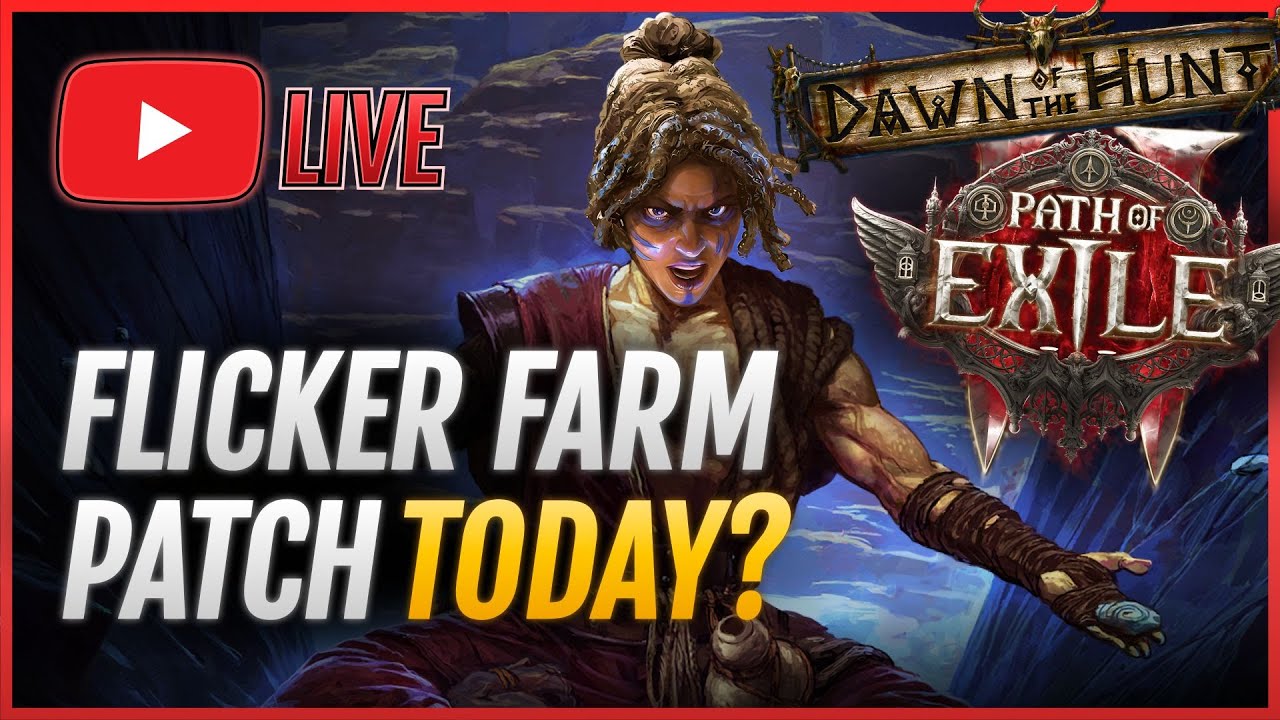 POE 2🔴PATCH INFO Today?🔴FLICKER STRIKE Amazon Build - ENDGAME of 0.2 🔴 ...