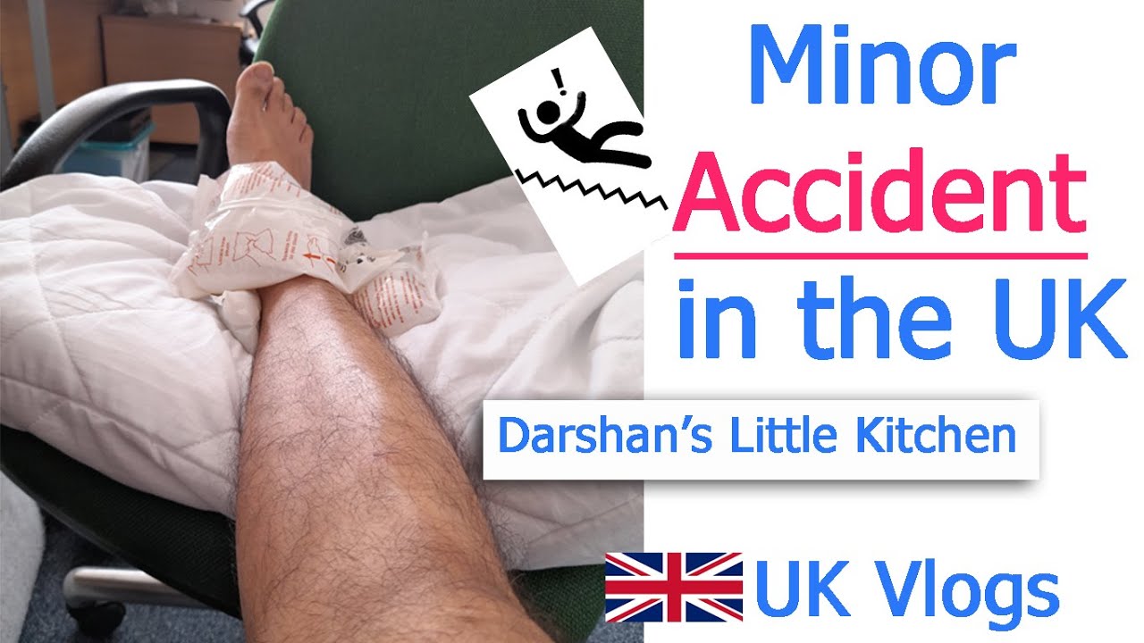 Minor Accident in UK | બ્રિટેનમા થયું નાનું એક્સિડેંટ | My UK vlogs ...
