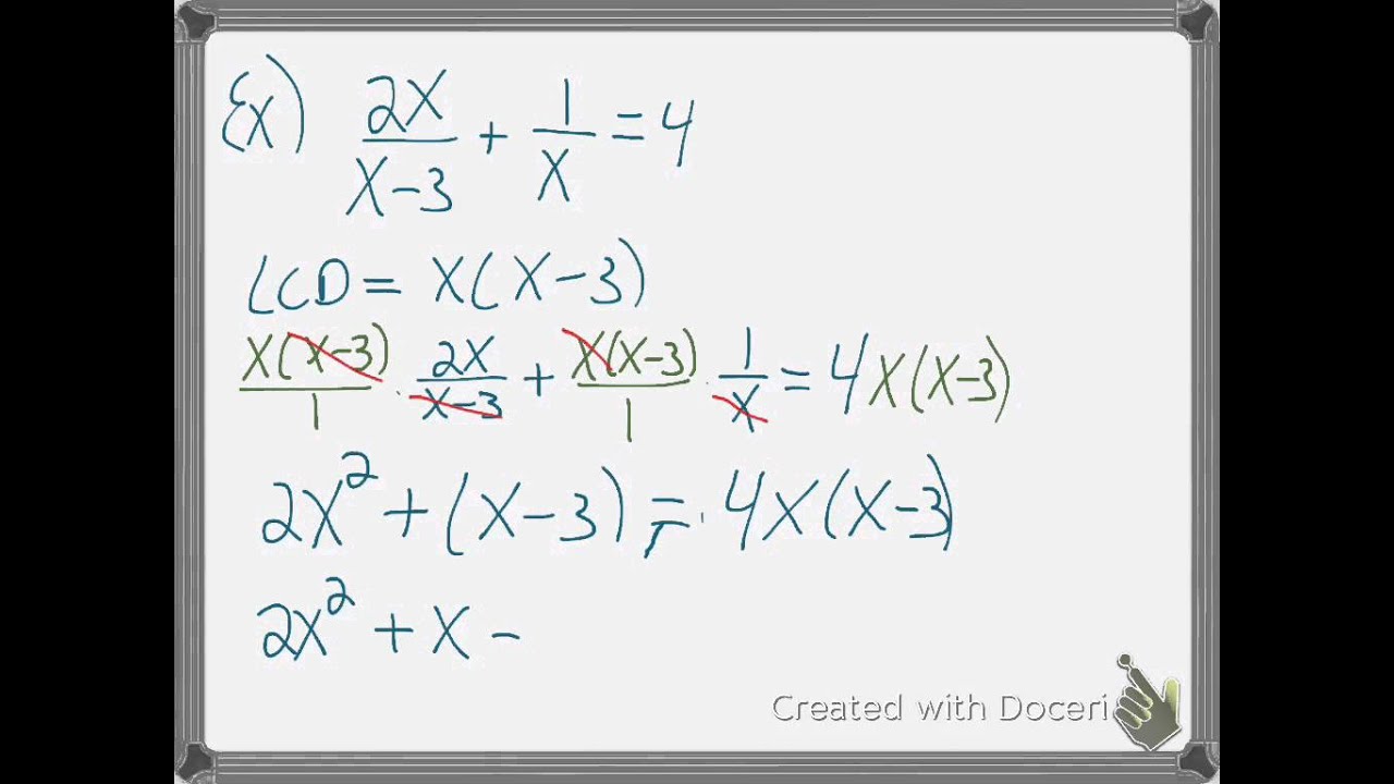 Solving A Fractional Equation Using The Quadratic Formula YouTube solving-a-fractional-equation-using-the-quadratic-formula-youtube