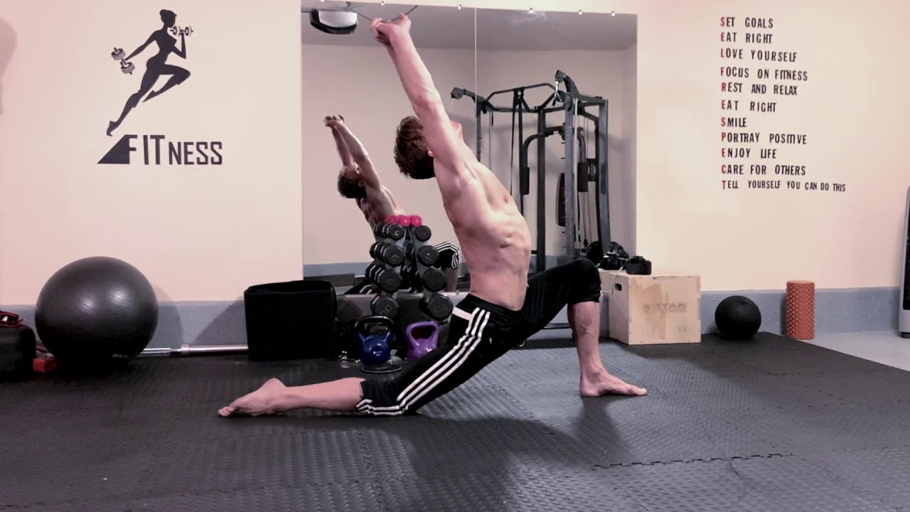 10 minutes Split stretching routine - YouTube