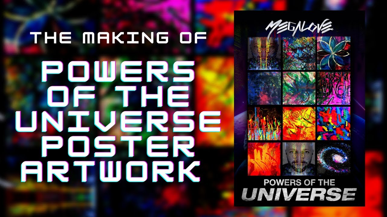 The Making Of 'Powers Of The Universe' Poster Artwork - YouTube