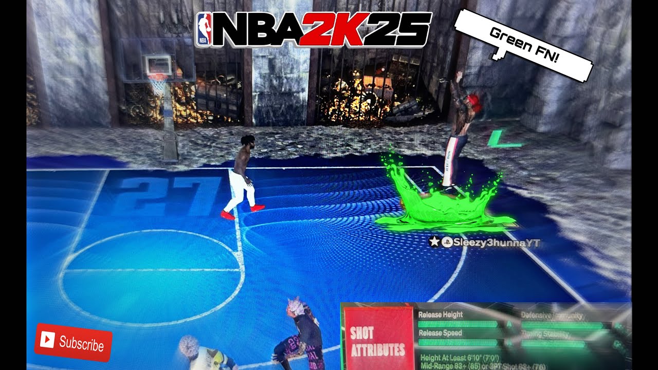 BEST 6"10-7“0 JUMPSHOT ON NBA 2K25! OVERPOWERED 76 THREE POINTER BUILD - YouTube