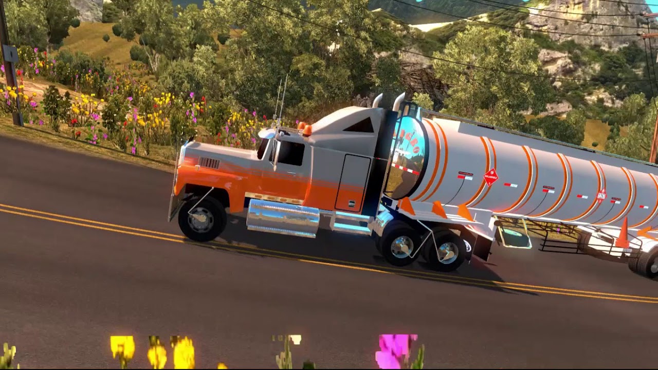 FORD LTL 9000 V2 PRUEBA AMERICAN TRUCK SIMULATOR / ATS - YouTube