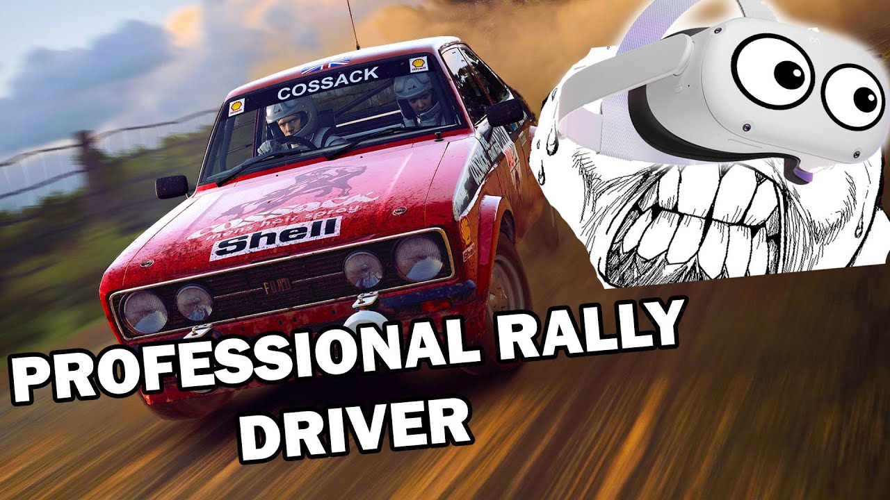 VR RALLY IS INCREDIBLE! | SIM RACING + Rally Racing - Wheel & Pedal Cam ...