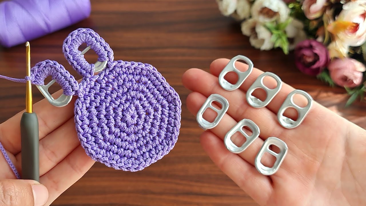 3D⚡💯Wow Amazing 💯👌Knit with a pull tab. Give it as a gift or sell it ...