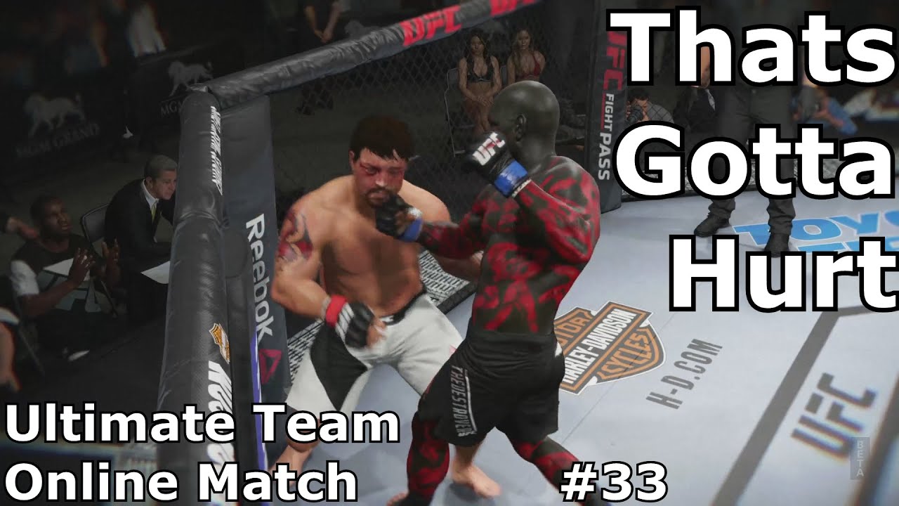 UFC 2 ULTIMATE TEAM - The Perfect Uppercut! (Online Match) - YouTube