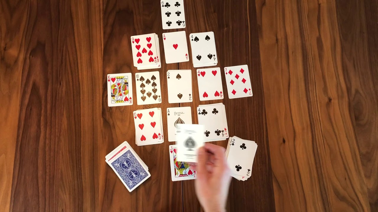 Solitaire: Windmill Tutorial - YouTube