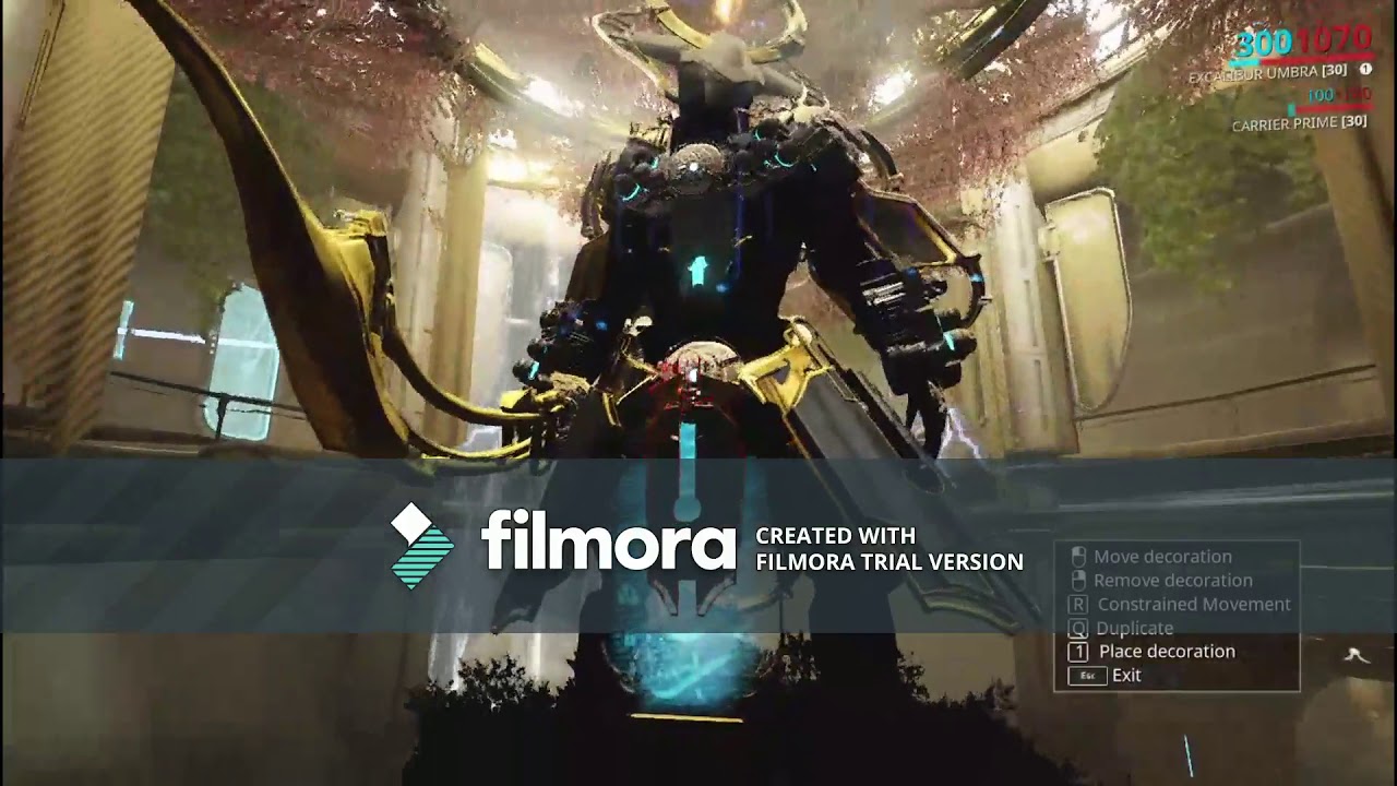 Warframe: Dojo Decoration Contest - YouTube