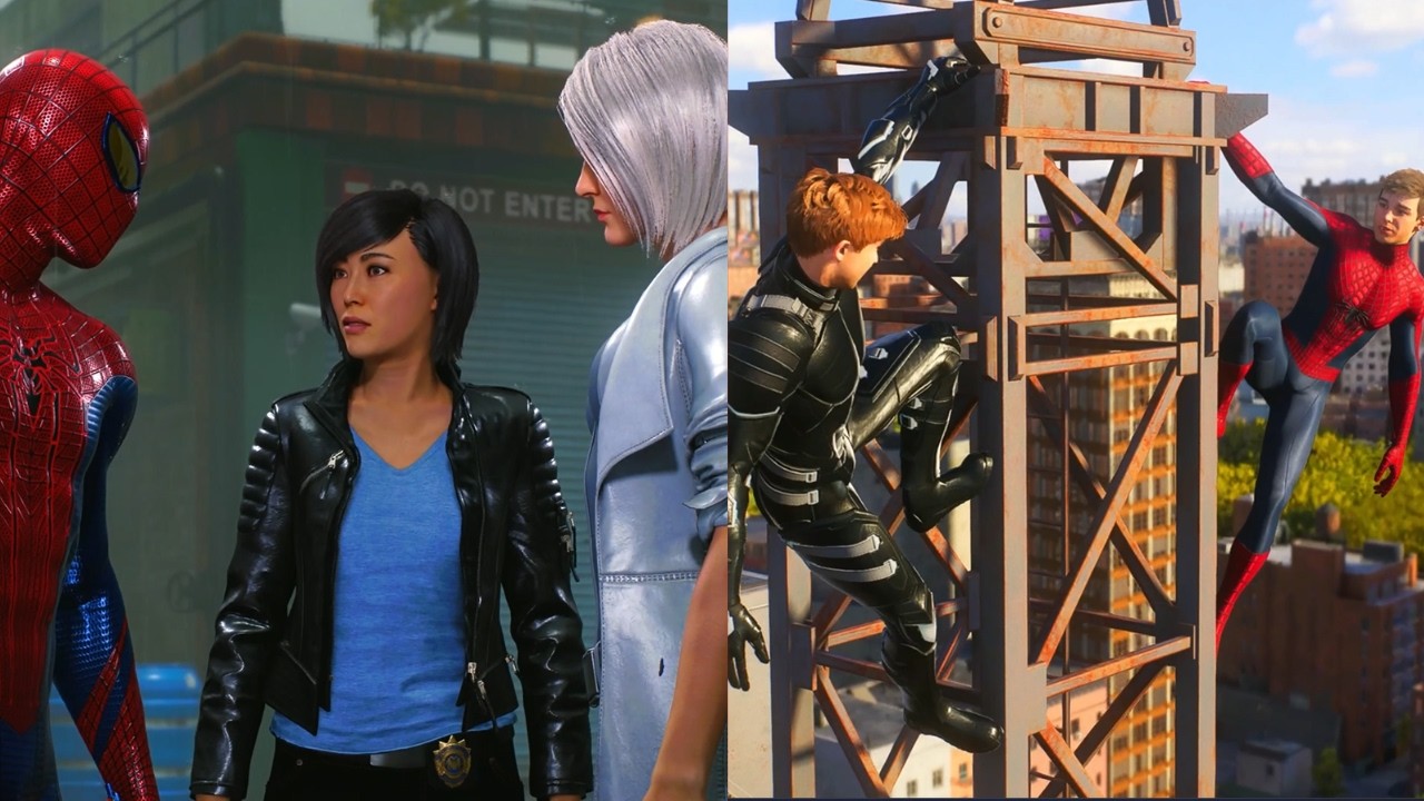 Spider-Man Meets Silver Sable And Team Up With Agent Venom With TASM 1 ...