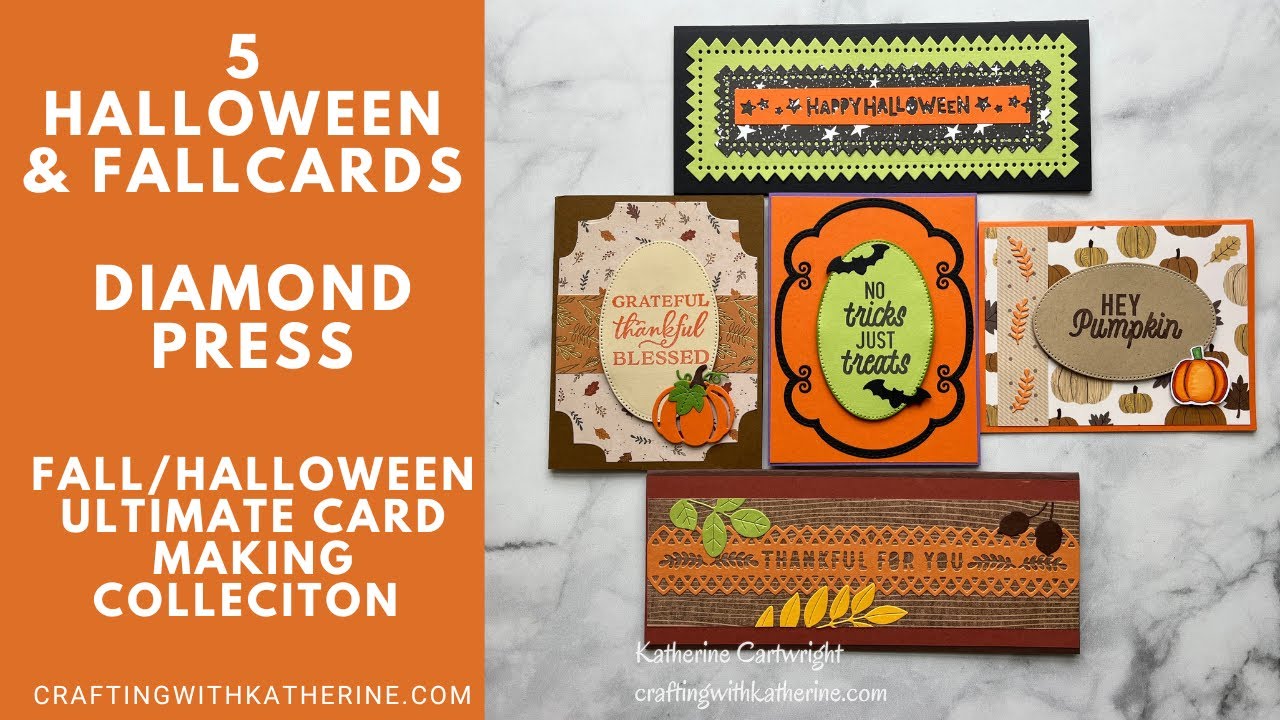 5 Halloween & Fall Cards | Diamond Press Ultimate Card Making ...