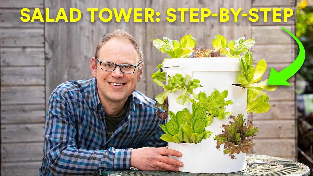 Make This Amazing Salad Tower! - YouTube