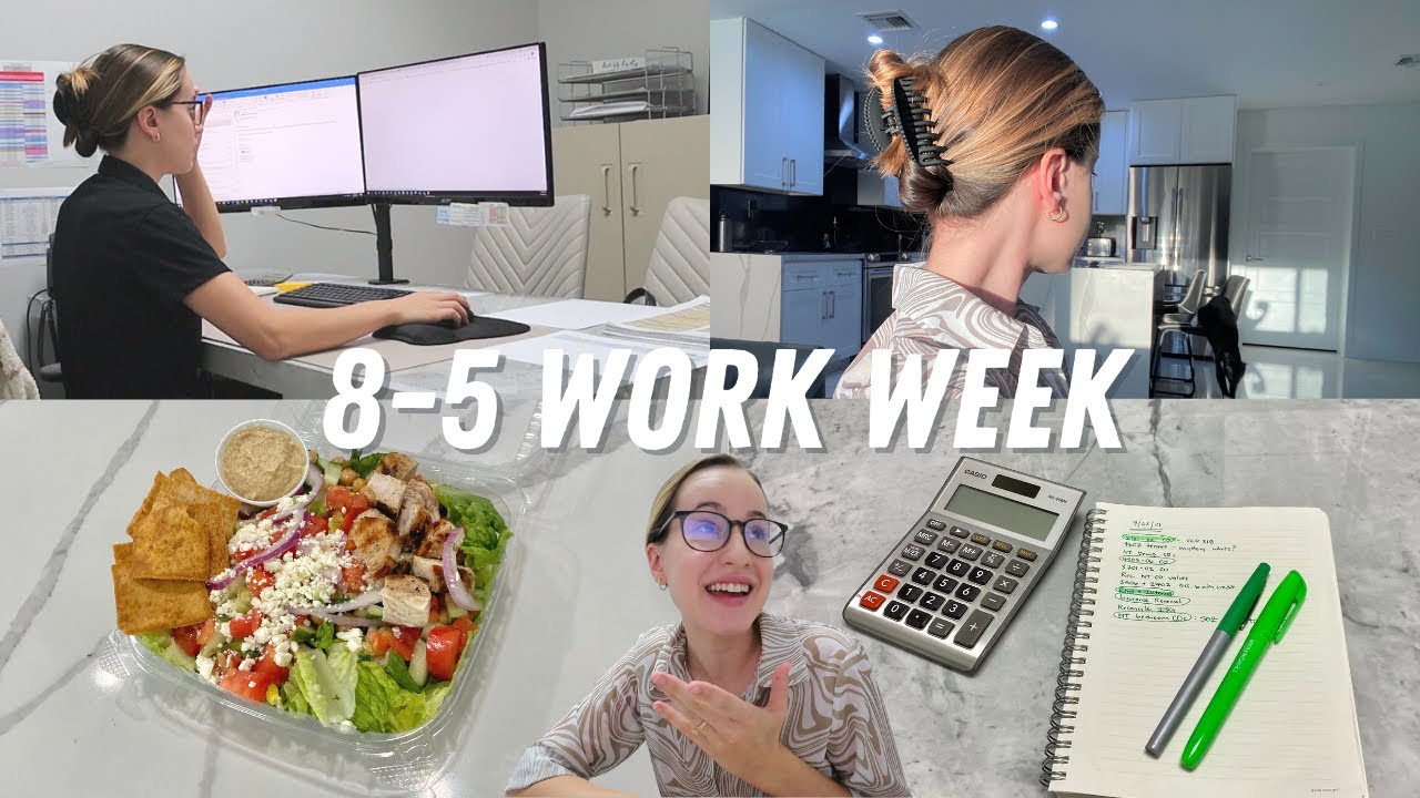 What it's REALLY Like to Work All Day & Embarrassing Moment... 8-5 Work ...