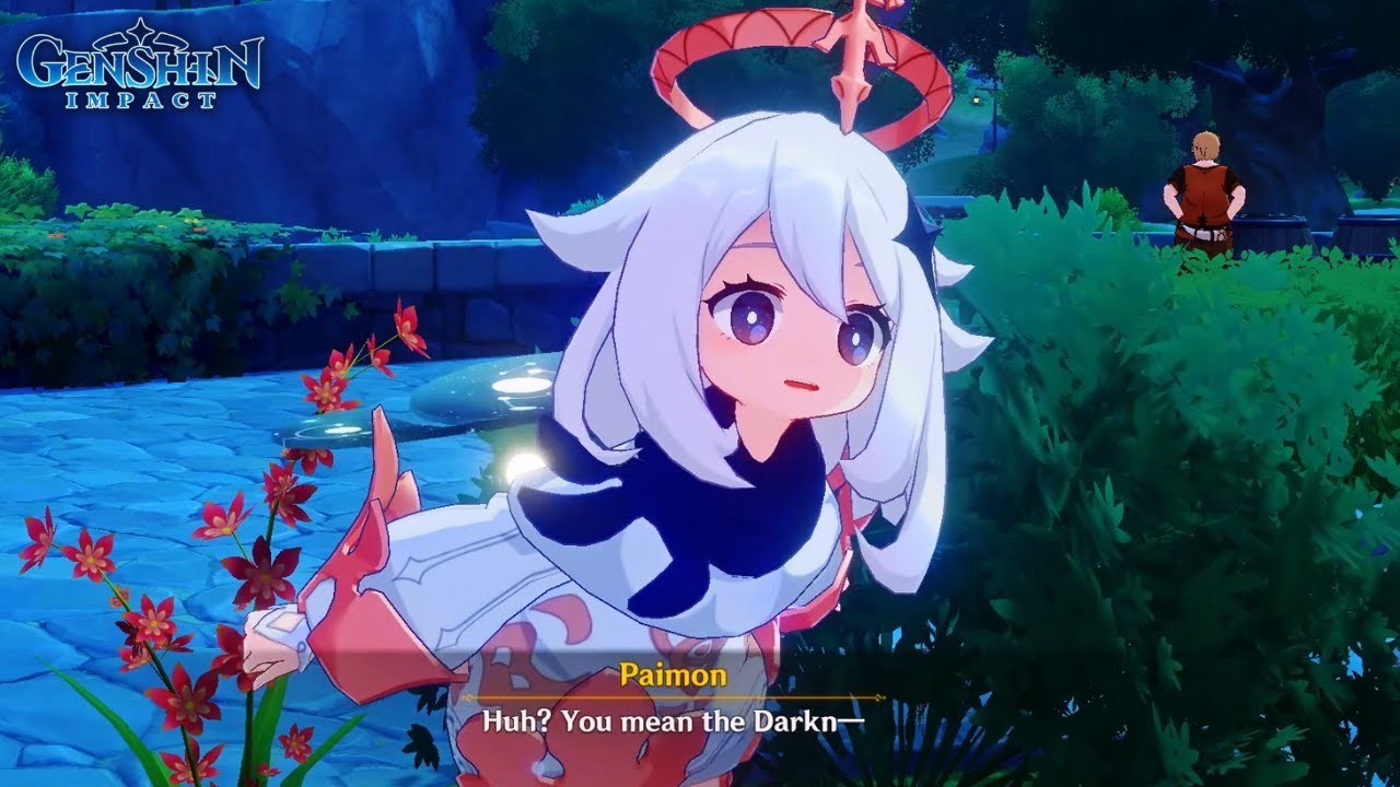 PAIMON: ALMOST SLIPPED! (DIALOGUE) | Genshin Impact - YouTube