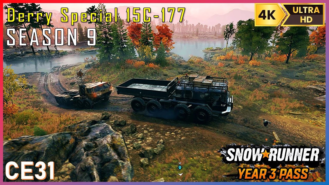 How to get DERRY SPECIAL 15C-177 ! 4K Realistic Graphics| Snowrunner ...