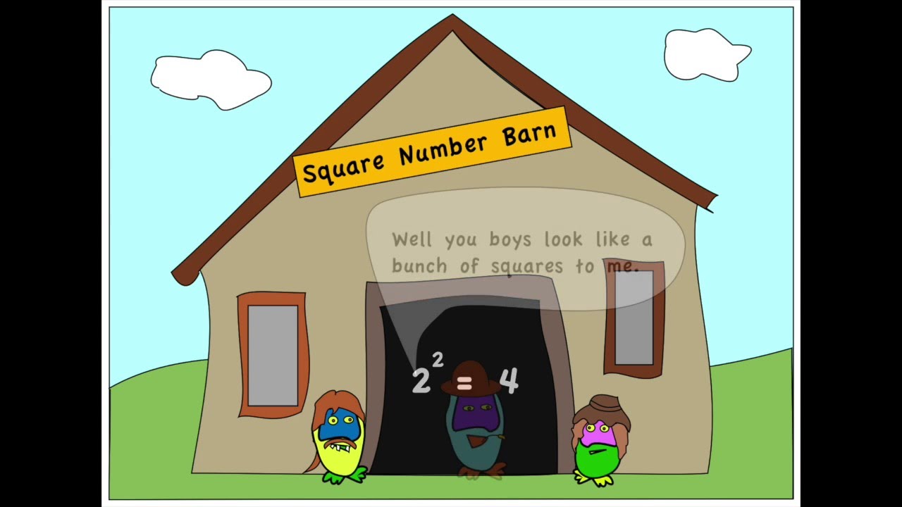 Square Numbers and Square Roots Song - Adam Up Maths - YouTube