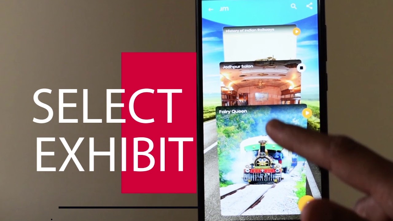 VenueGuide Digital Experience at the Heritage Transport Museum - YouTube