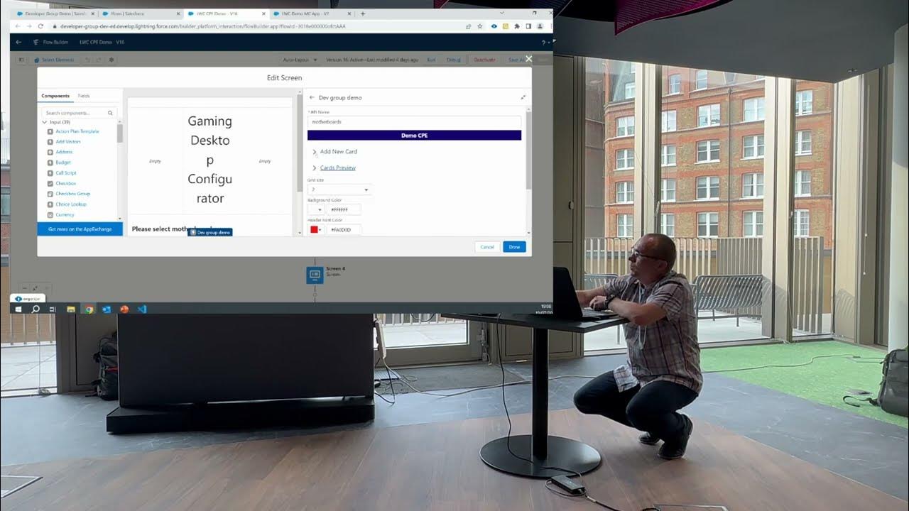 LWCs for a Screen Flow with Custom Property Editor - YouTube