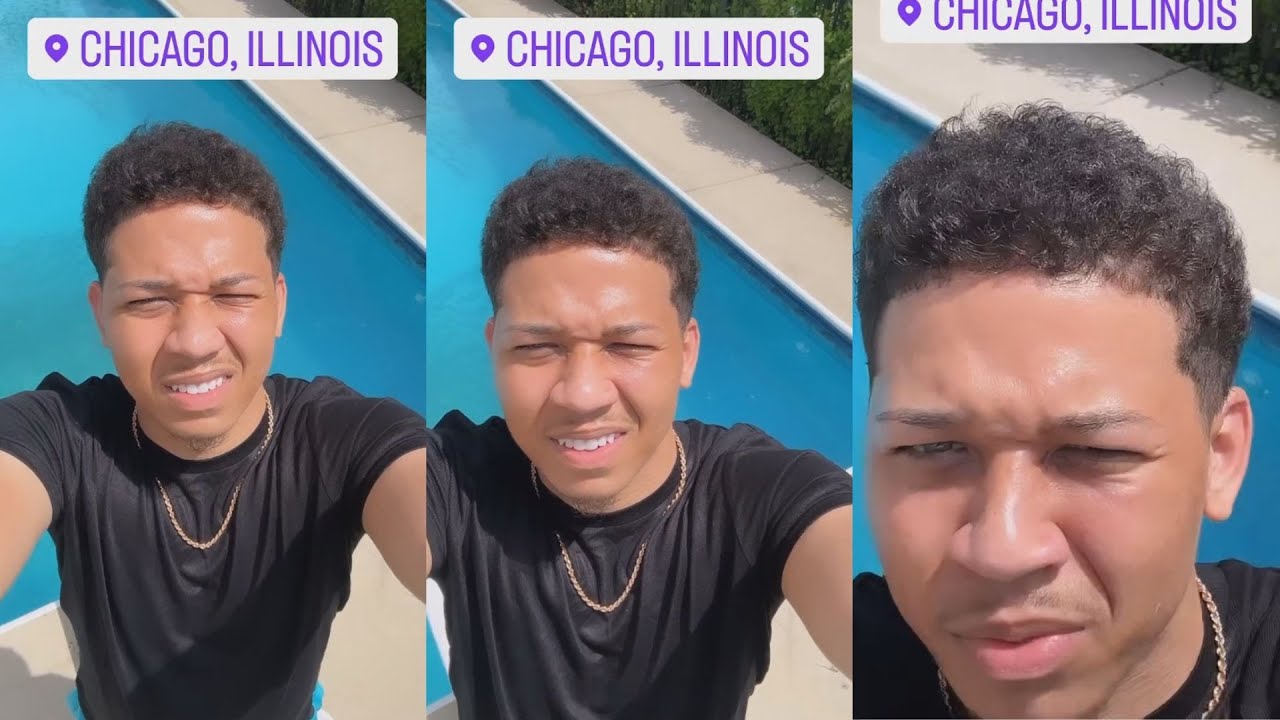 Lil Bibby At His Pool In Chicago Beamed Up💈💈💈 - YouTube