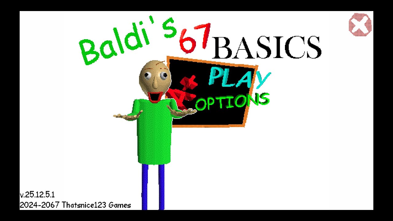 Baldi's Basics 67 Mod is Insane - YouTube
