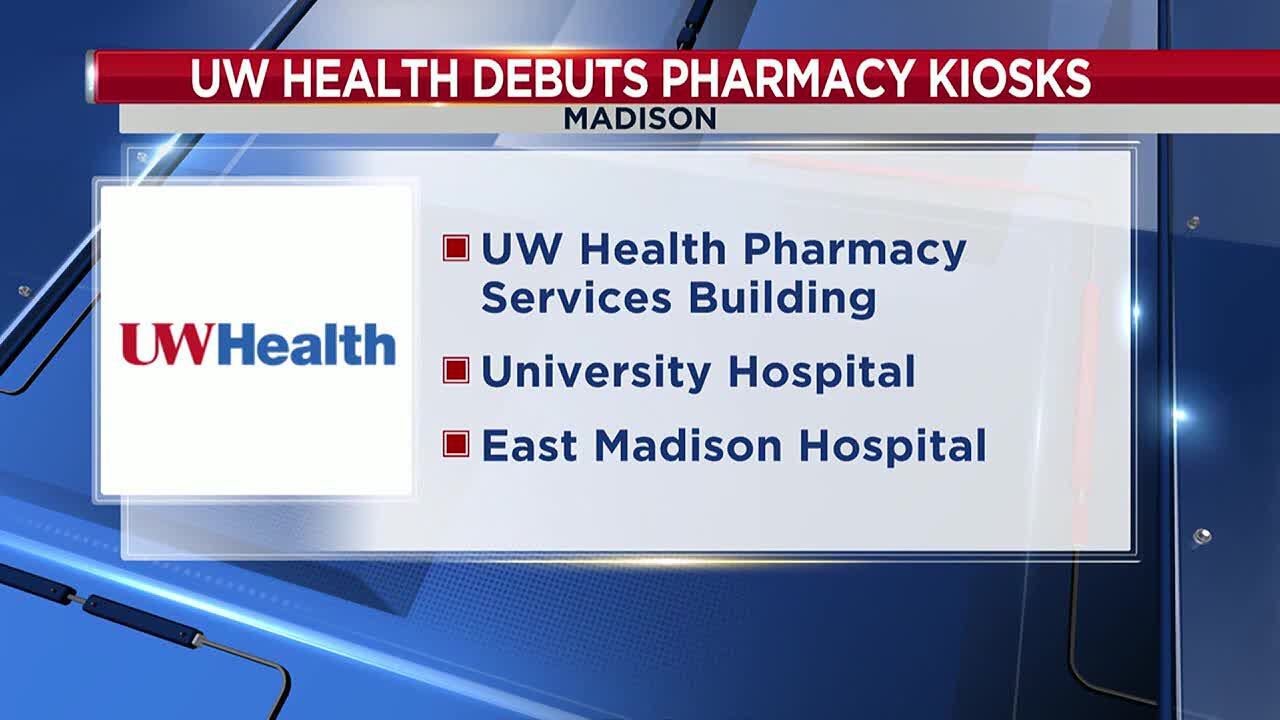 UW Health debuts pharmacy kiosks to increase medication access - YouTube