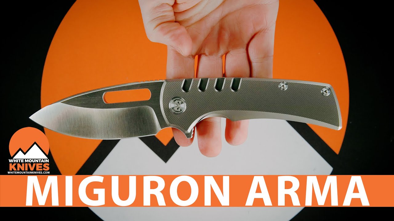 Miguron Arma Folding Knife - Quick Look - YouTube