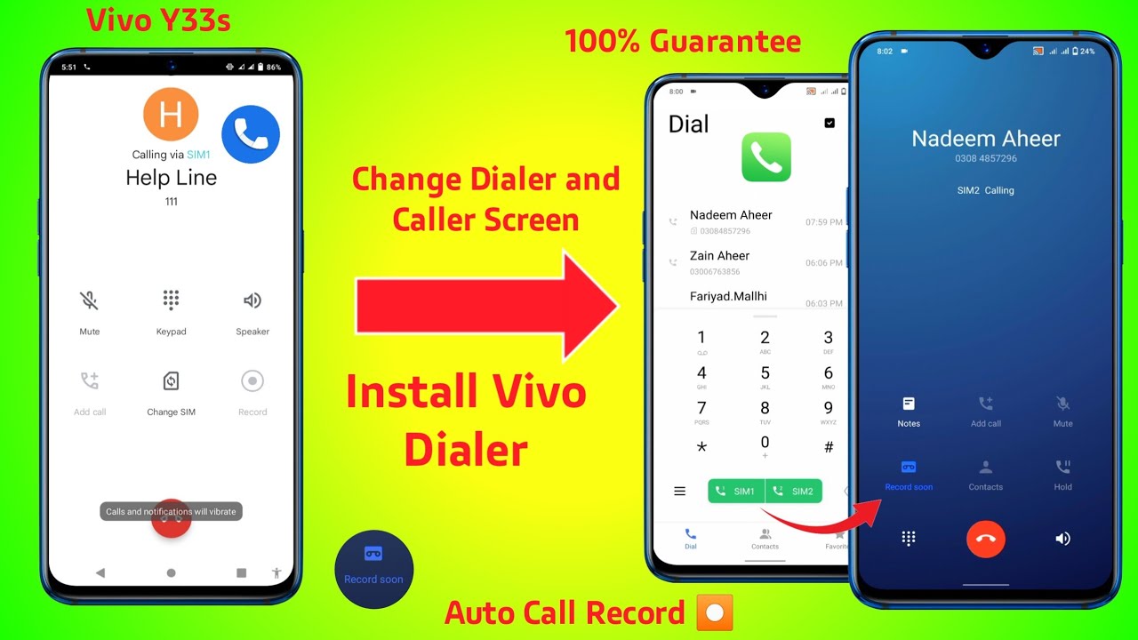 Google Dialer to Vivo Dialer Official update | vivo dialer | vivo ...