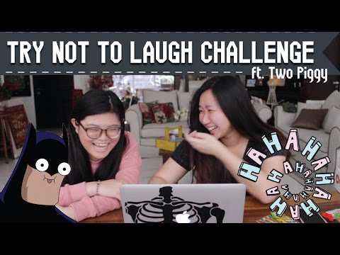 TRY NOT TO LAUGH CHALLENGE ft. Two Piggy || KARIN DANASHTA