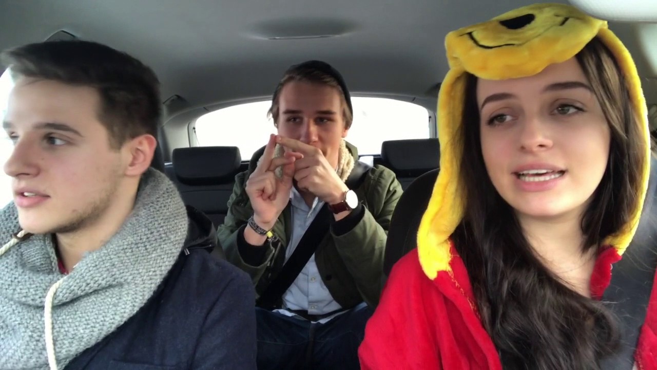 American Studies Students doing Carpool Ride - YouTube