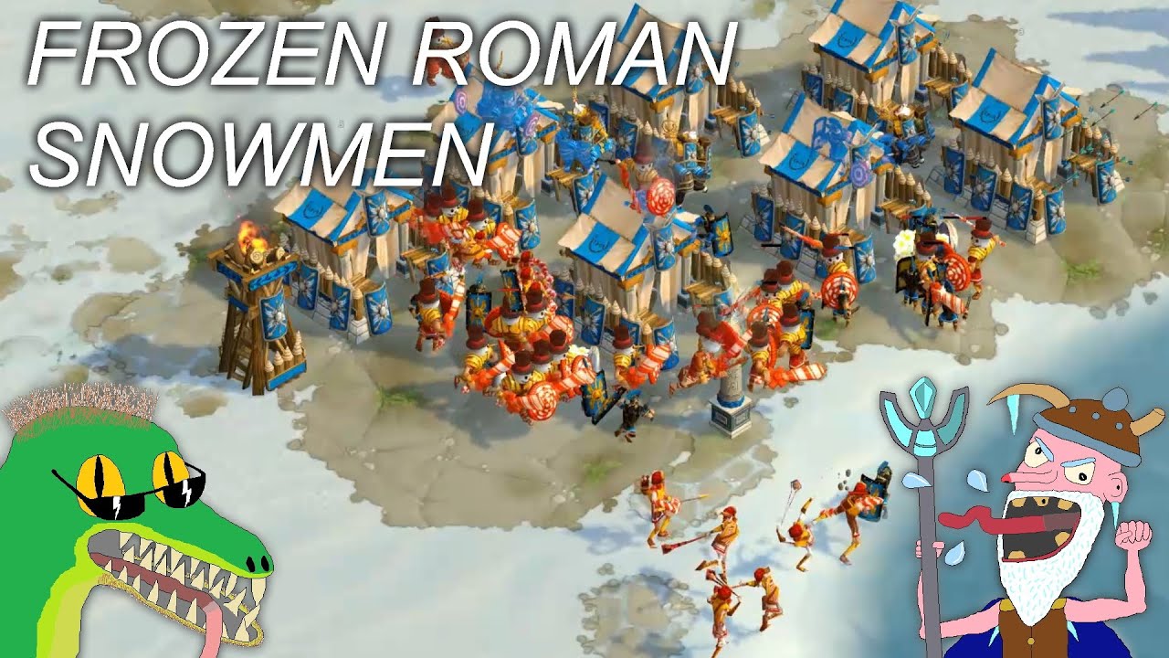 Legendary Frozen Roman Snowmen - Romans - Age of Empires Online Project ...