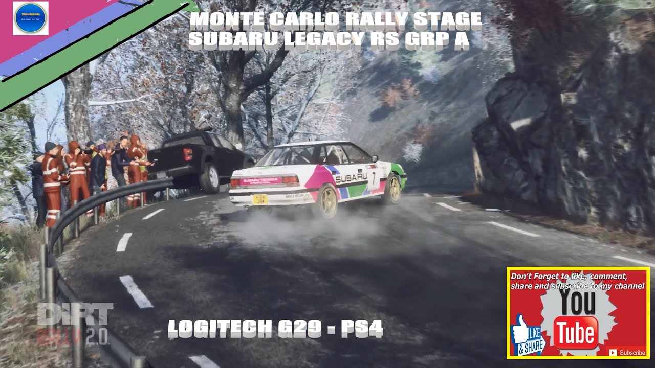 DiRT Rally 2.0 Subaru Legacy RS Group A - Monte Rally Stage - Perfect ...