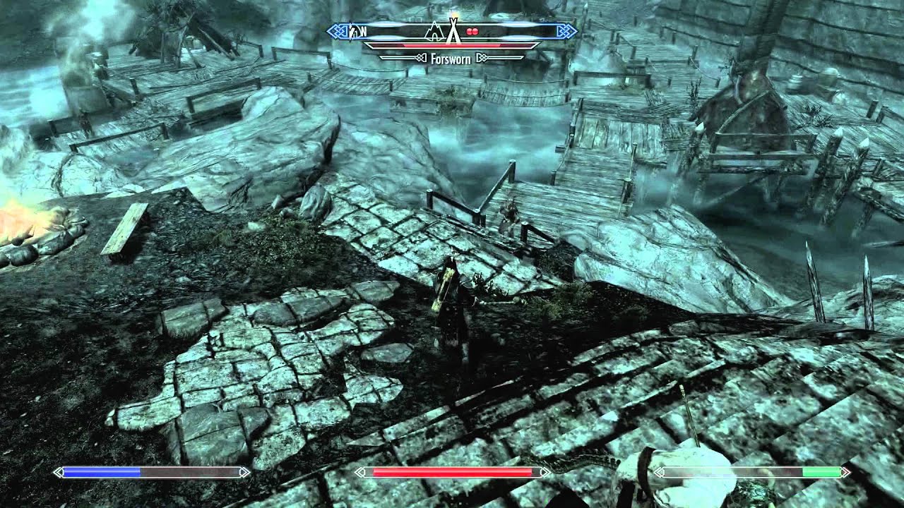 SKYRIM How To Clear Karthspire Camp Quest Commentary + Tutorial - YouTube