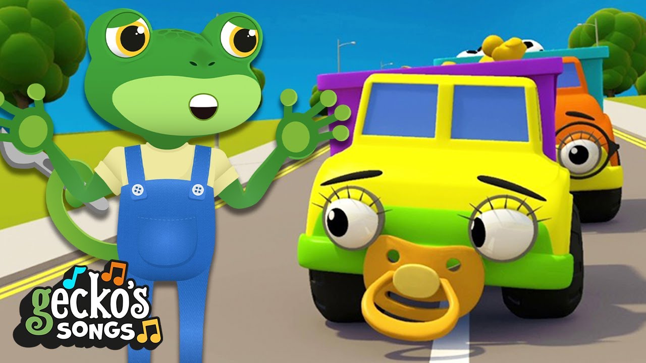 5 Little Dumper Trucks | Sing Along Songs for Kids | Moonbug Kids ...