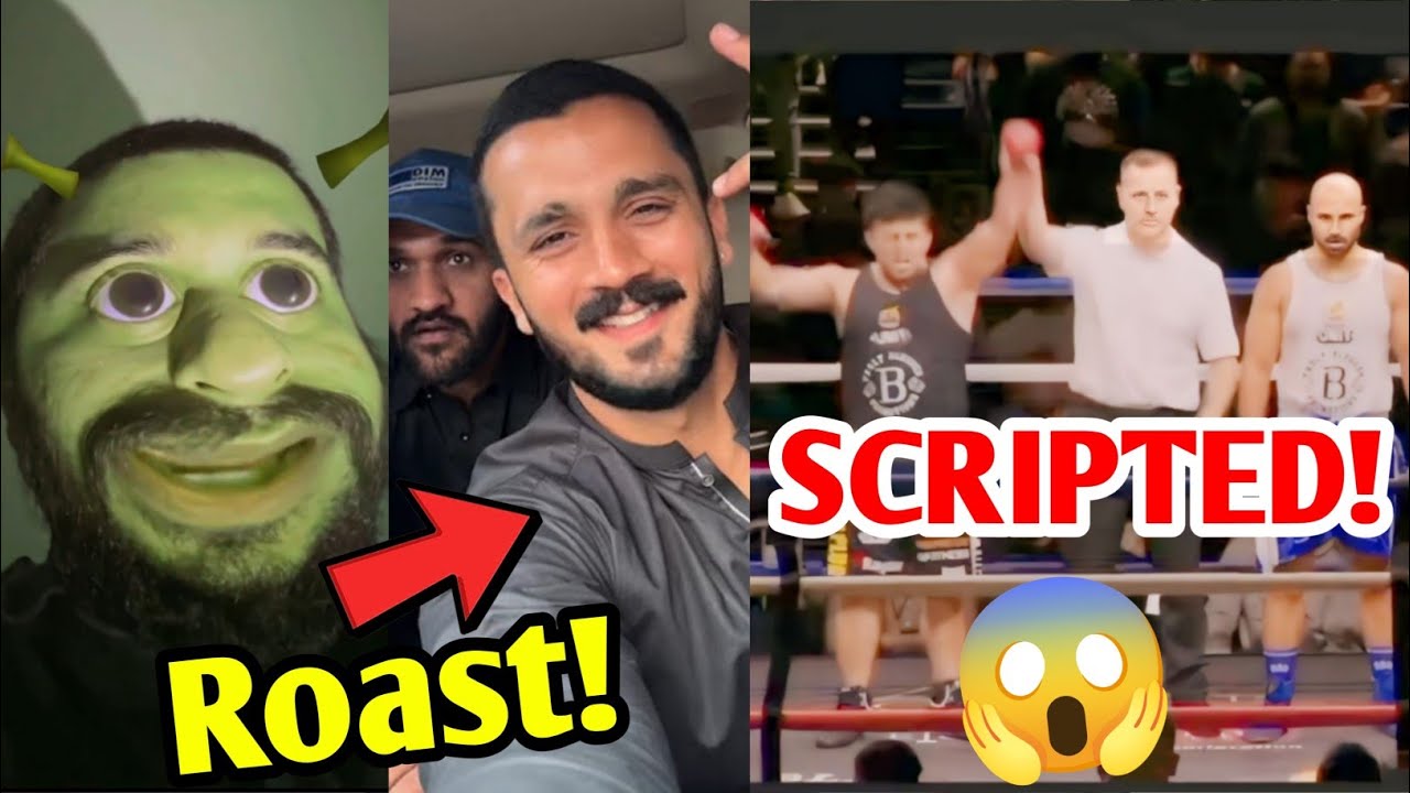 Default xd Roast Rajab Butt 😂Rahim Pardesi VS Rashid Flex Boxing Match ...