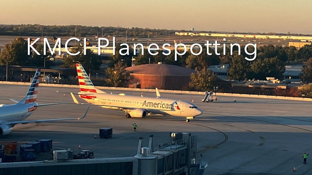 Kansas City International (KMCI) Planespotting 5 - YouTube