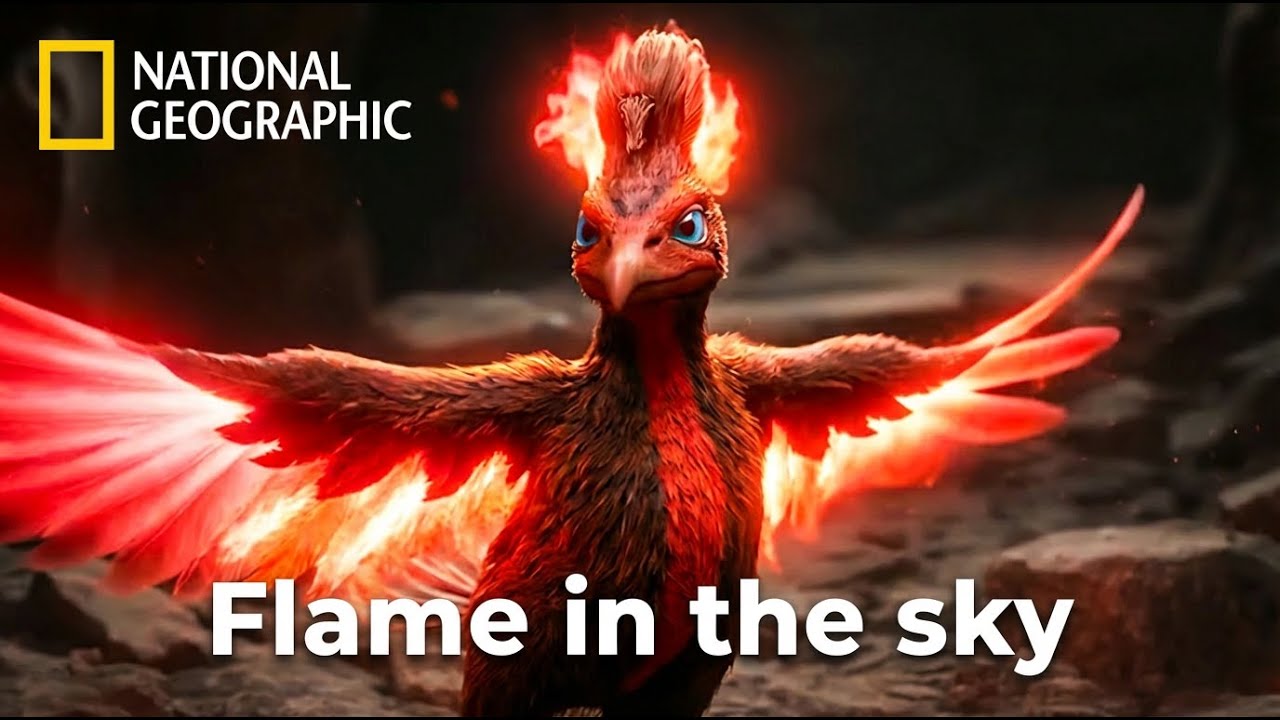 Real Life Pokémon | NatGeo Galarian Moltres | Flame in the Sky - YouTube