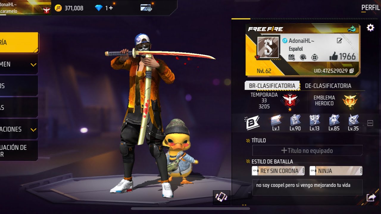 En el último día se subió / free Fire / se logró a última hora - YouTube