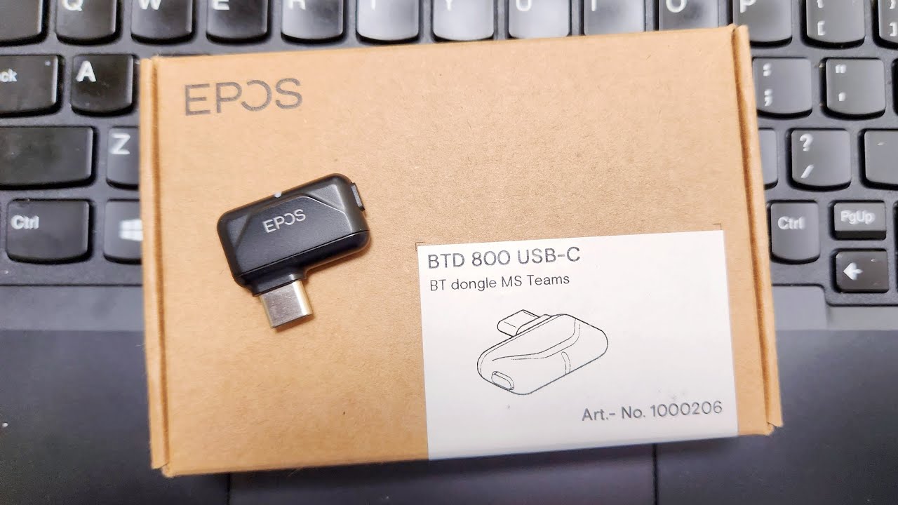 EPOS BTD 800 - Clean & Simple Way to get Airpods & other BT audio ...