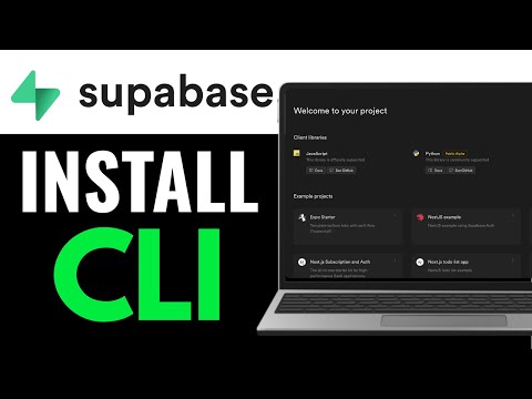 How to Install Supabase CLI 2025 (FAST!!!)
