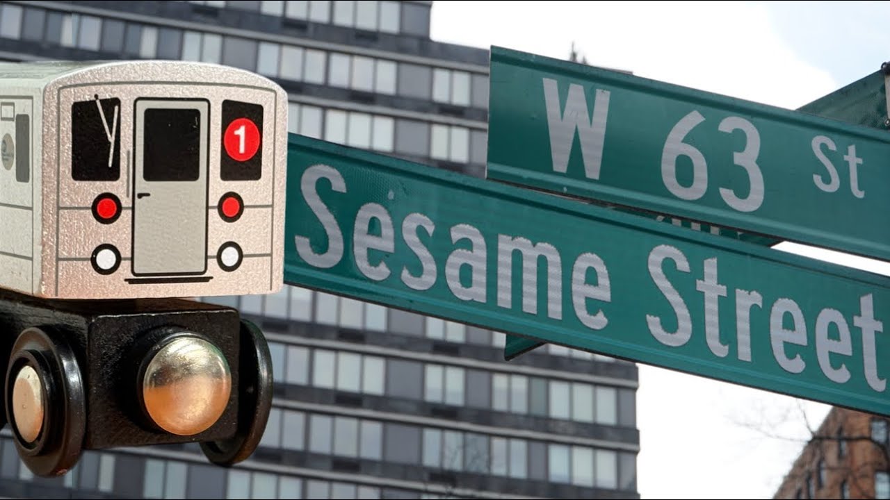 How to go to Sesame Street with New York City Subway - YouTube