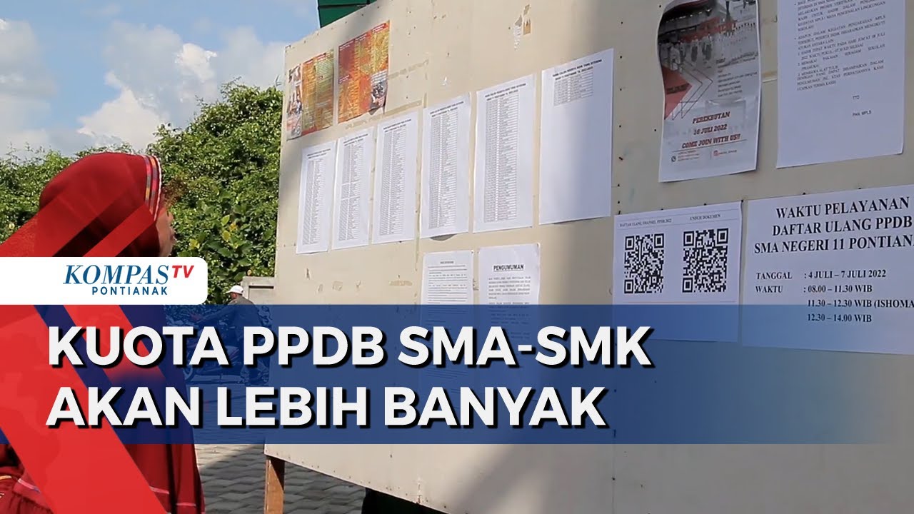 Kuota PPDB SMA SMK di Kalbar Diprediksi Lebih Banyak, Ini Penyebabnya ...