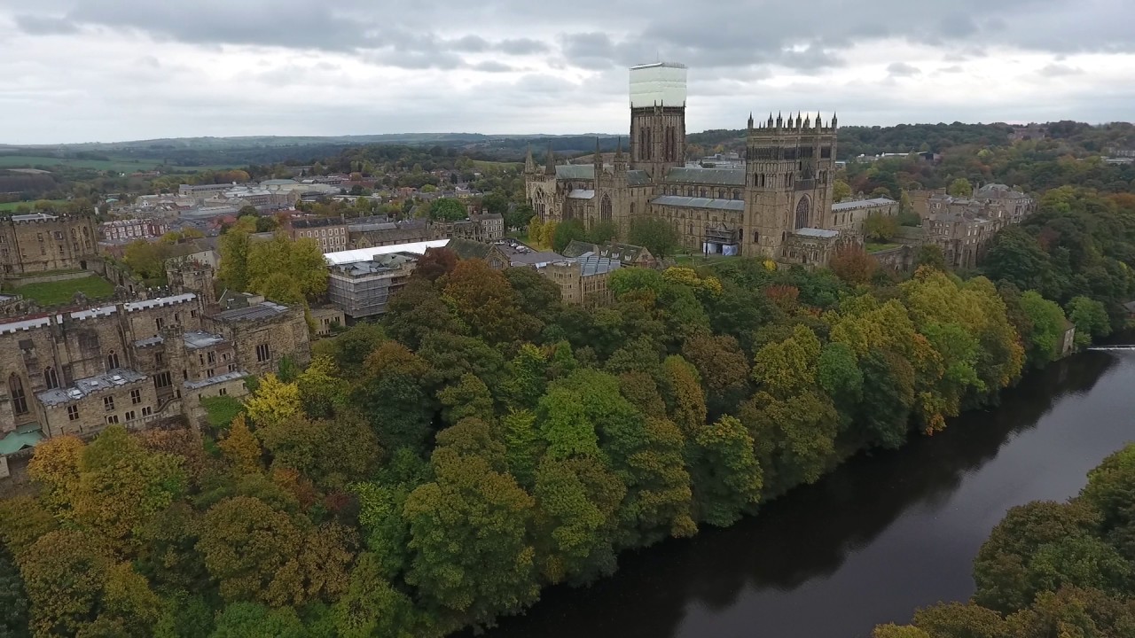 Durham city Beautiful dji phantom 4 drone footage October 2016 - YouTube